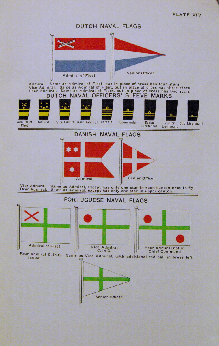 WWI Flags and Naval Rank Insignia | Naval Living History 1897 – 1922