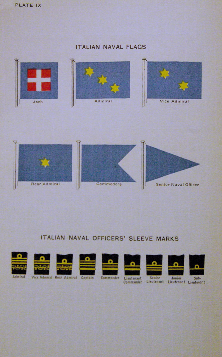 WWI Flags and Naval Rank Insignia | Naval Living History 1897 – 1922